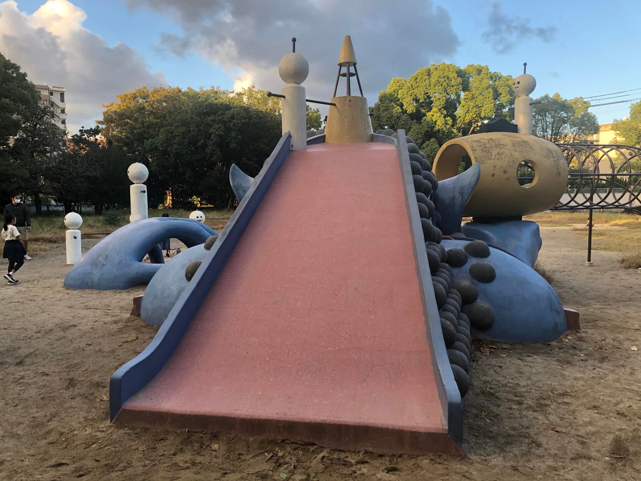 Interesting Japanese Playground Structures #37 – Demon Head Slide ...