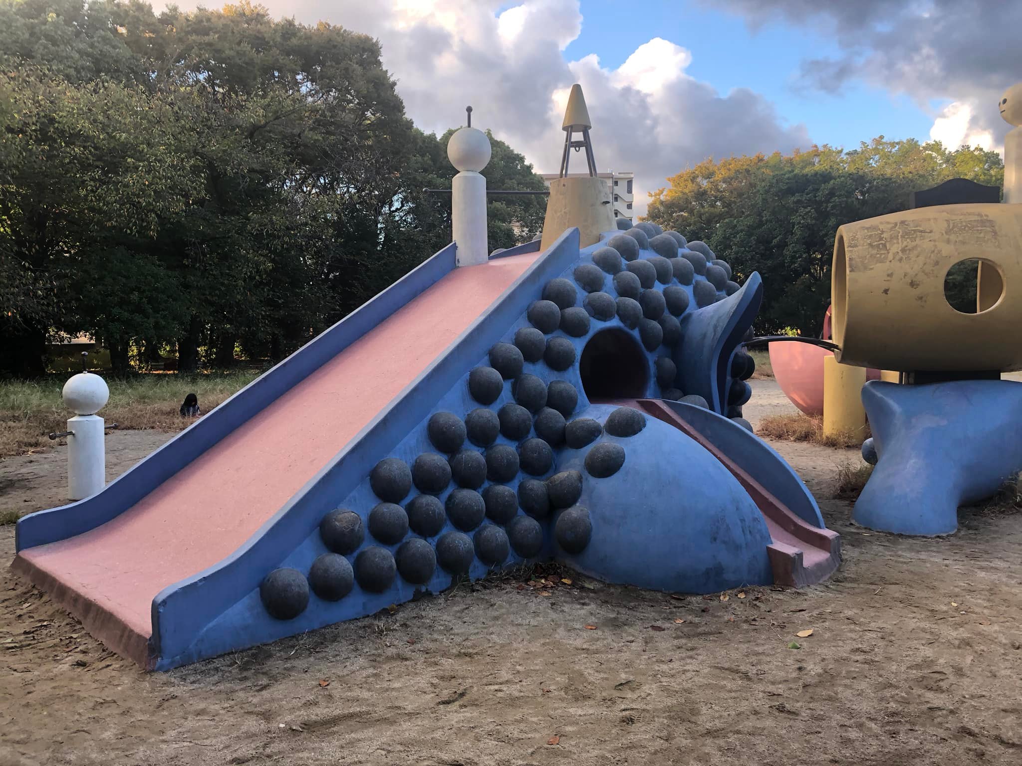 Interesting Japanese Playground Structures #37 – Demon Head Slide ...