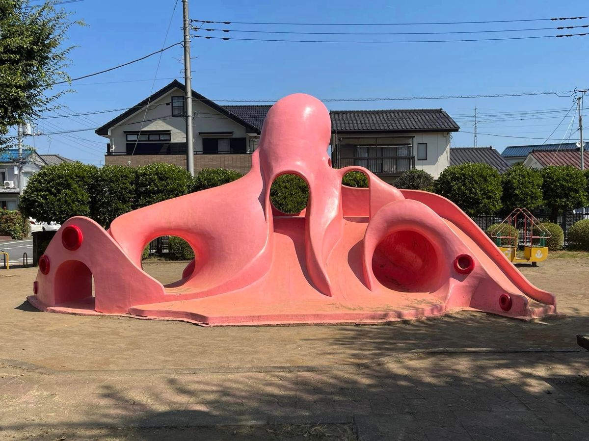 Interesting Japanese Playground Structures #43 – Octopus Park | Tokyo ...