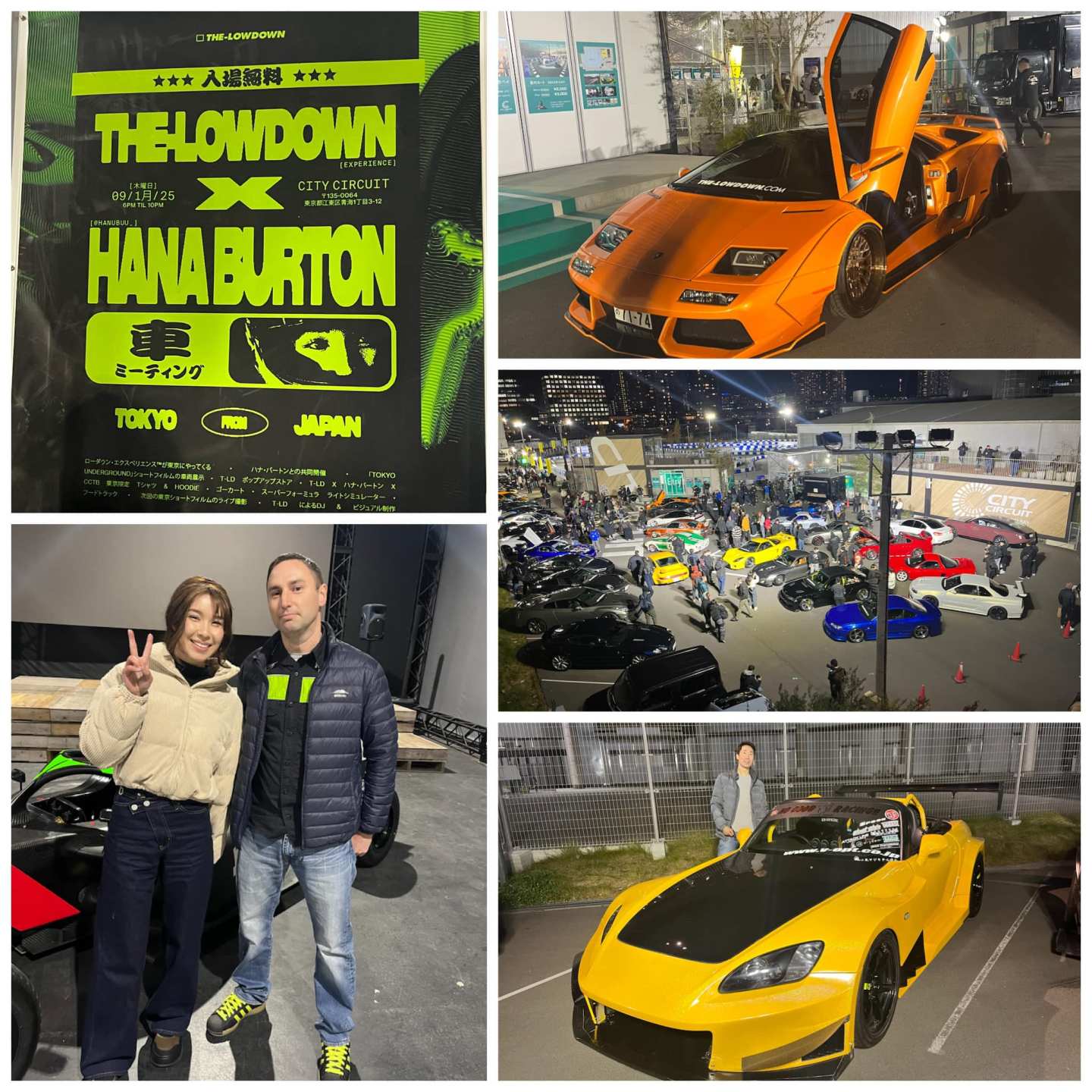 Hana Burton motorsport event Japan 2025 | Tokyo Fox (東京狐)